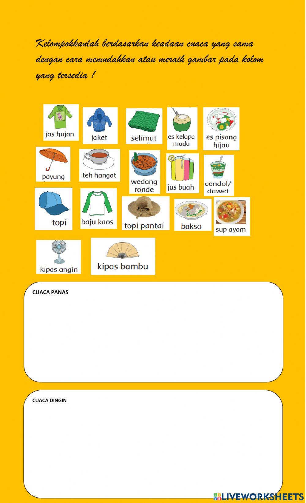 Lkpd tema 5 st3 pb 1-2 1820130 | Wiwin | Live Worksheets