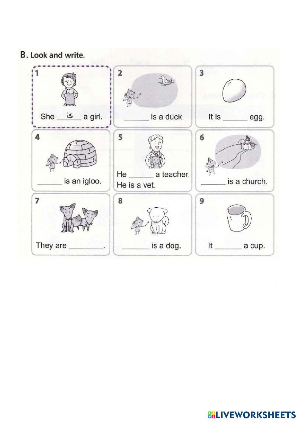 Lesson 9: This-That worksheet | Live Worksheets