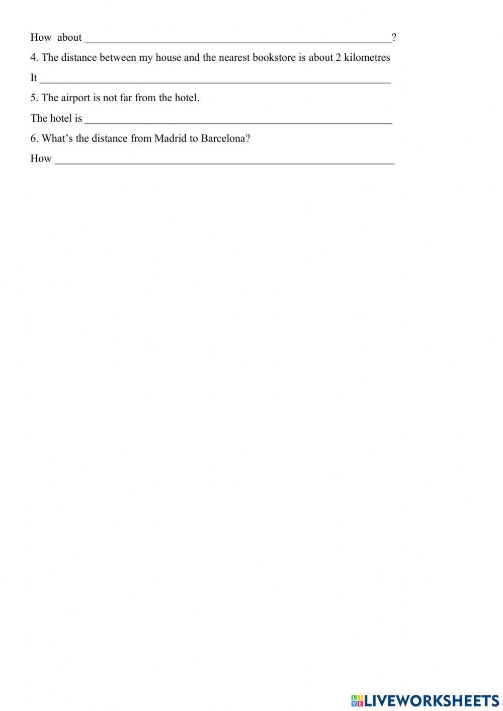E7 - U7 - handout 1 worksheet | Live Worksheets
