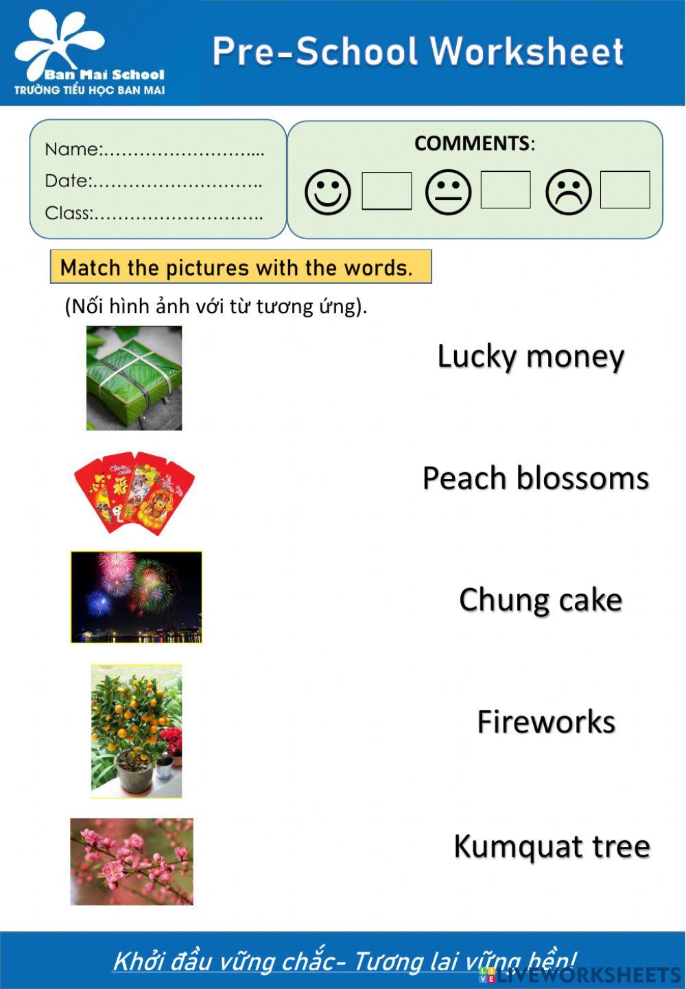 Tet holiday | Free Interactive Worksheets | 1820862