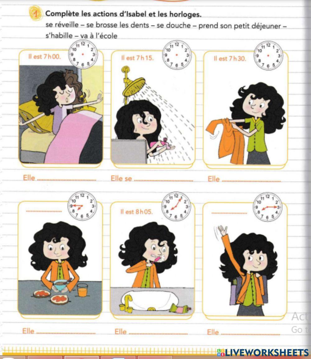 1821145 | Les activités quotidiennes | Madame Thao