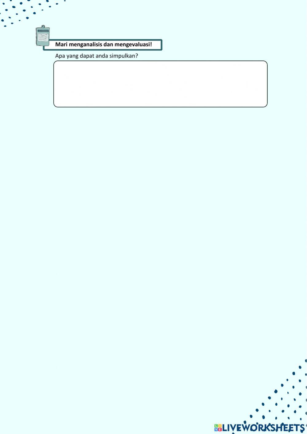 contoh 1 e-modul kegiatan 3 online exercise for | Live Worksheets