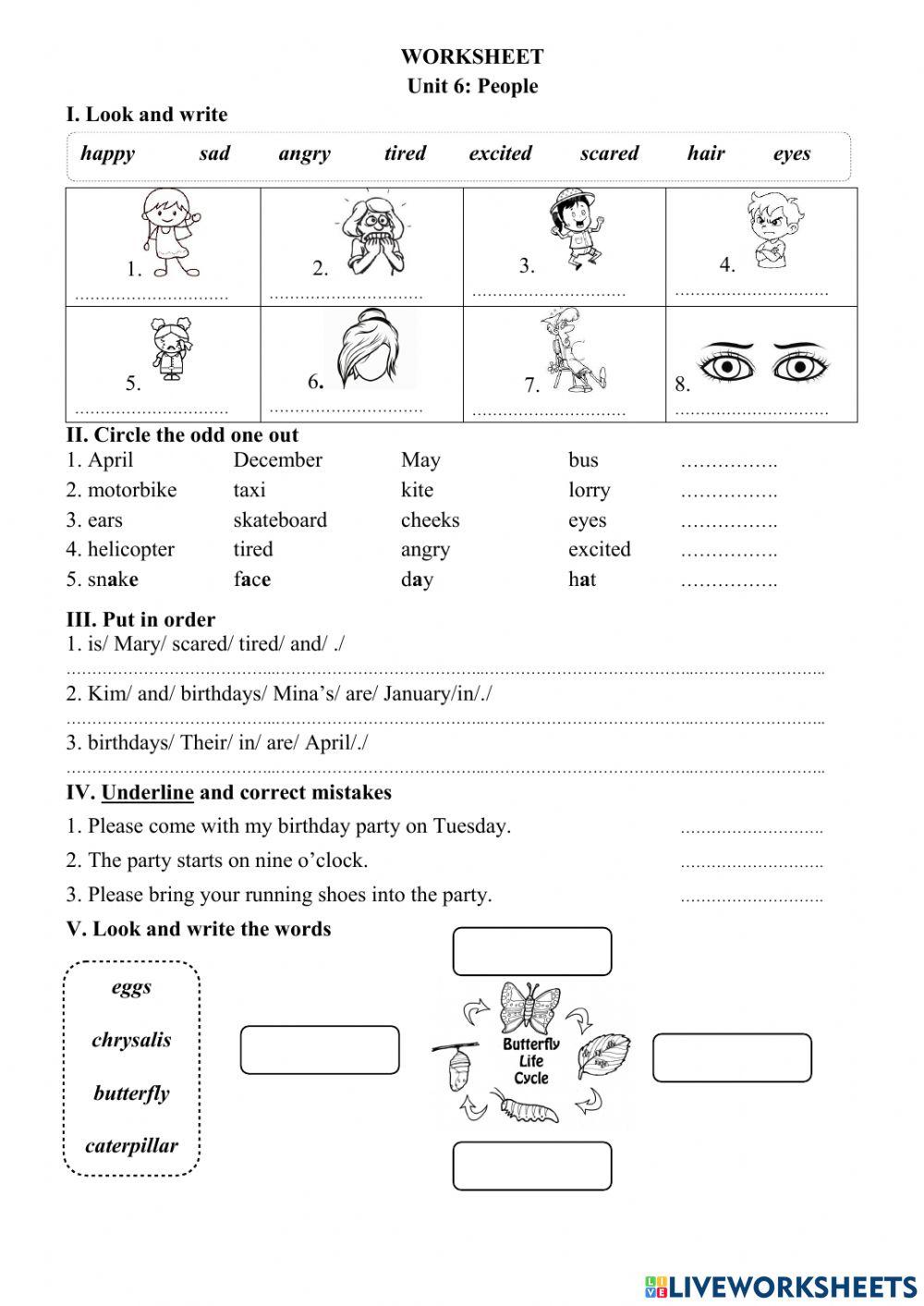 Sm2 u6 ws 28.01 worksheet | Live Worksheets