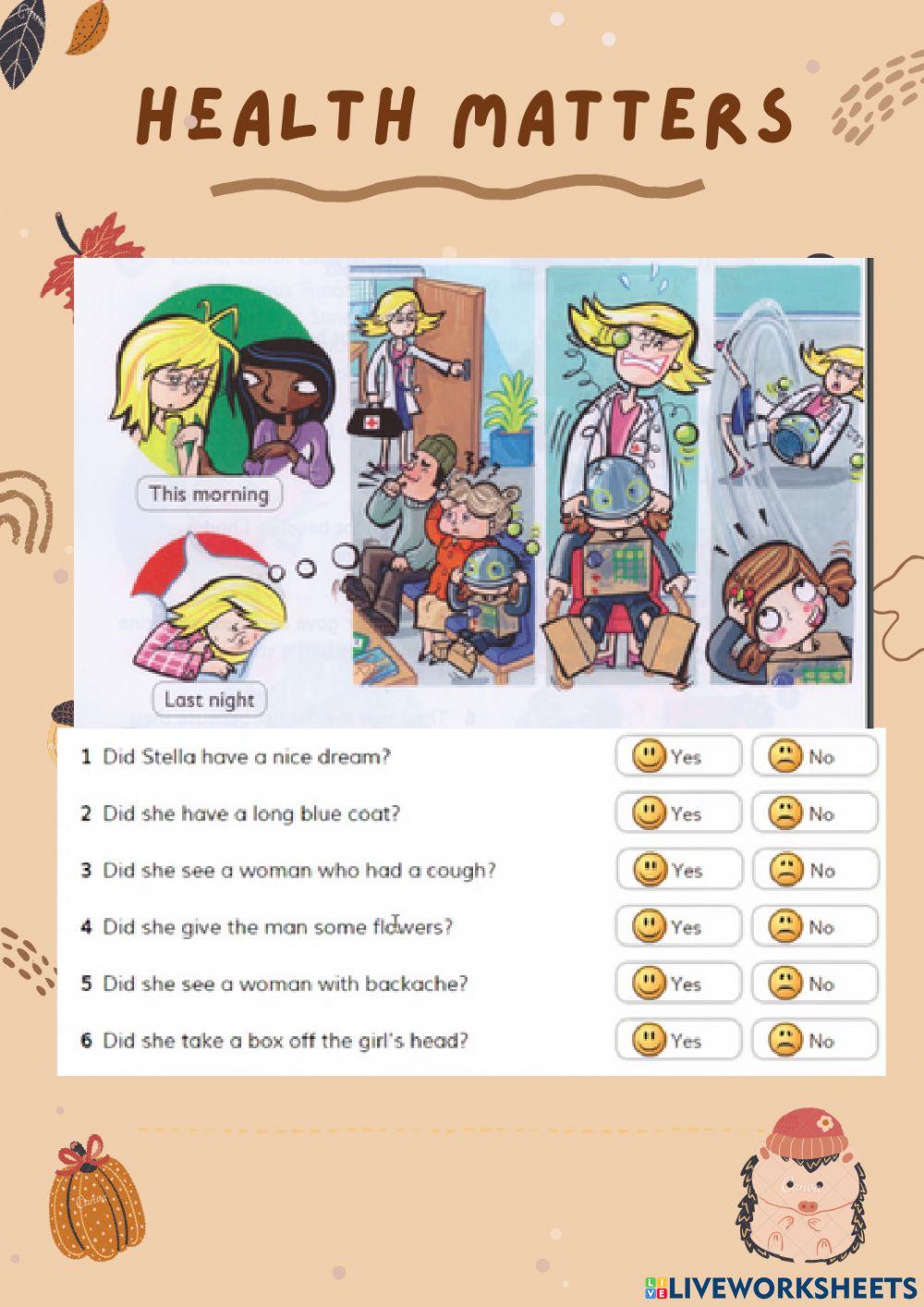 Health 1821721 | msanisa | Live Worksheets