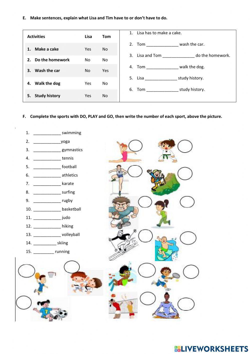 Worksheet 1 - Empower Level 4 - Units 7 - 8 3109