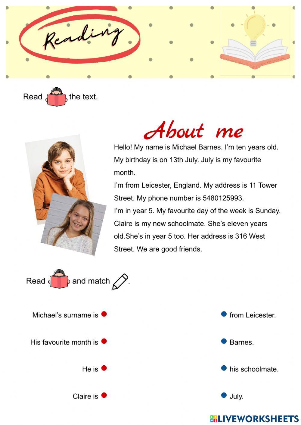 Worksheet 18-19 worksheet | Live Worksheets