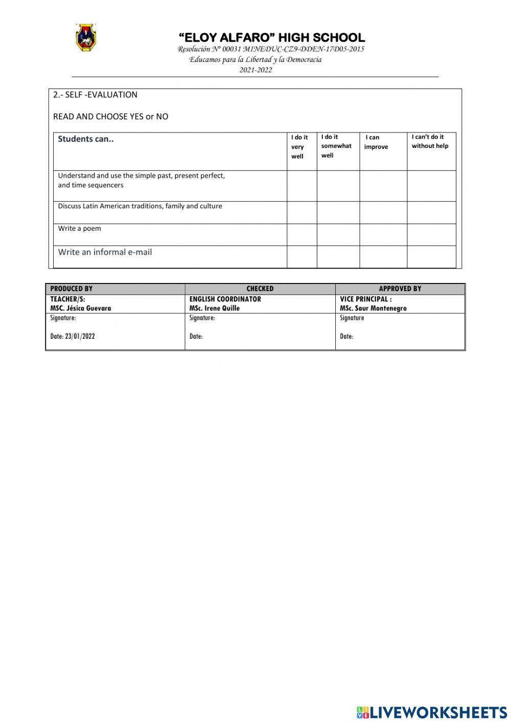 Term worksheet | Live Worksheets