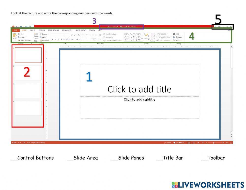 Microsoft Powerpoint 2022 Parts