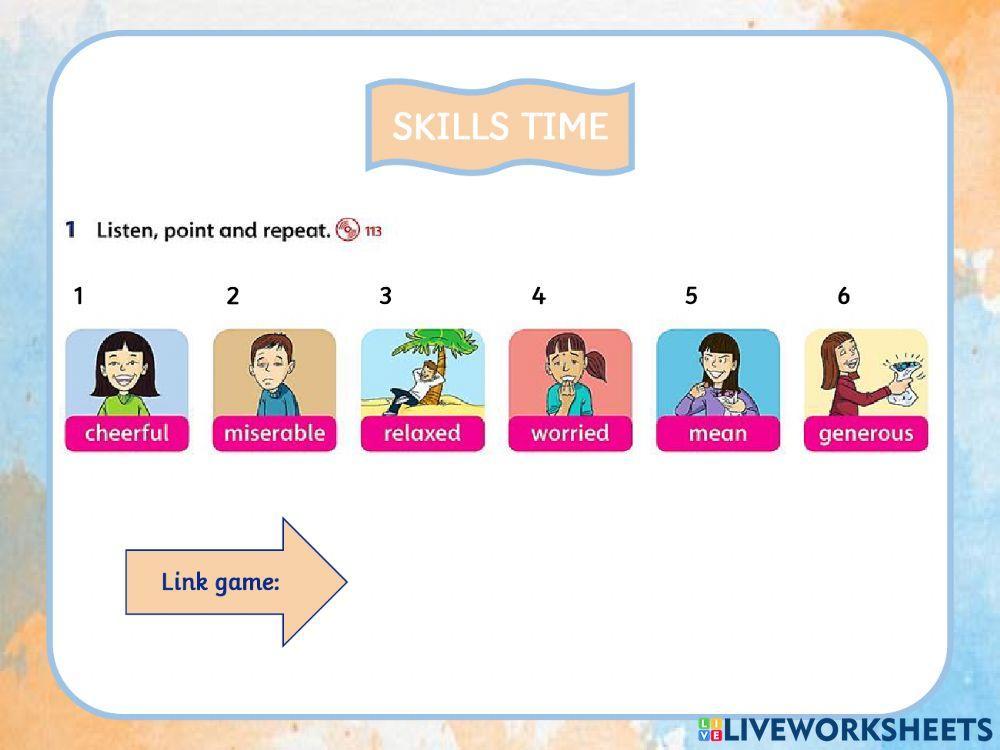 FF3 unit 12 lesson 2 | MS20223 | Live Worksheets