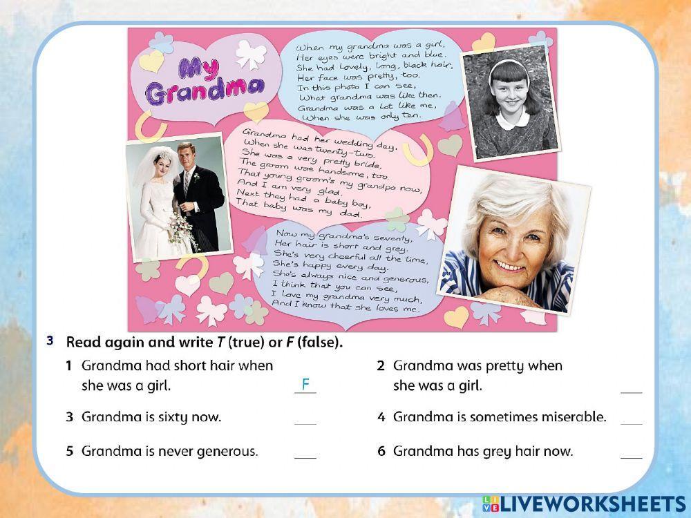 FF3 unit 12 lesson 2 | MS20223 | Live Worksheets