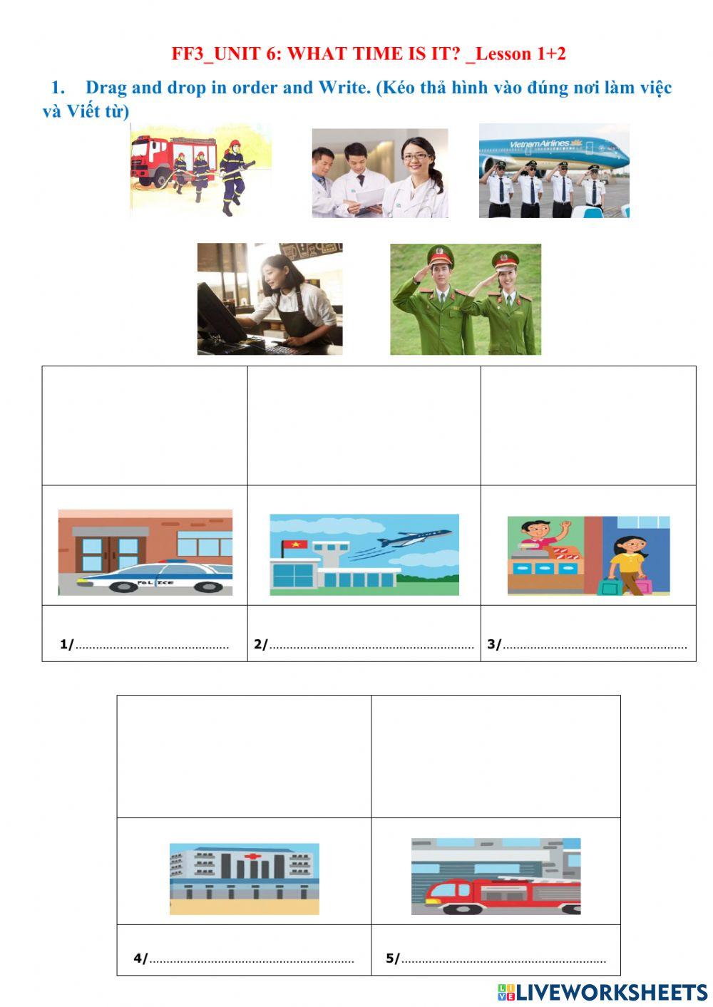 Grade 3-FF-Unit 7-Lessons 1+2-Week 19 worksheet | Live Worksheets