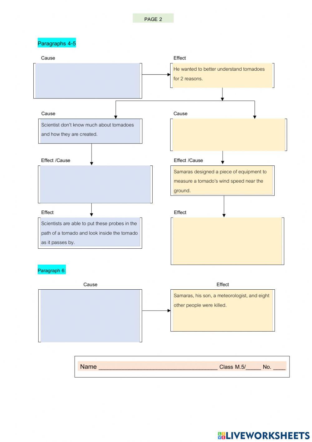 Worksheet 2: Chasing Storms 3534567 | Nattawut