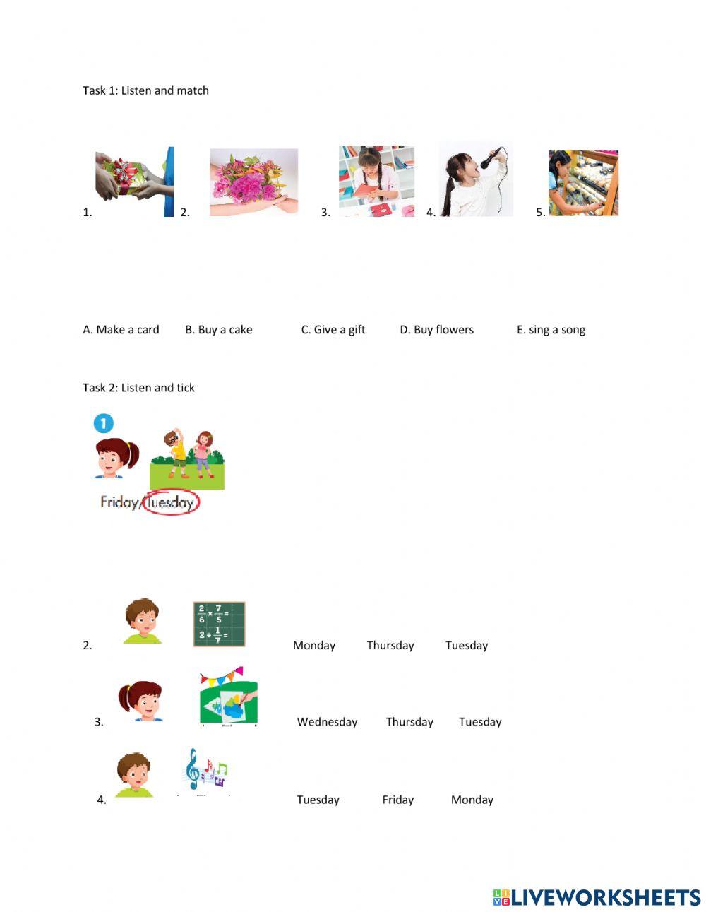 On thi k4 worksheet | Live Worksheets