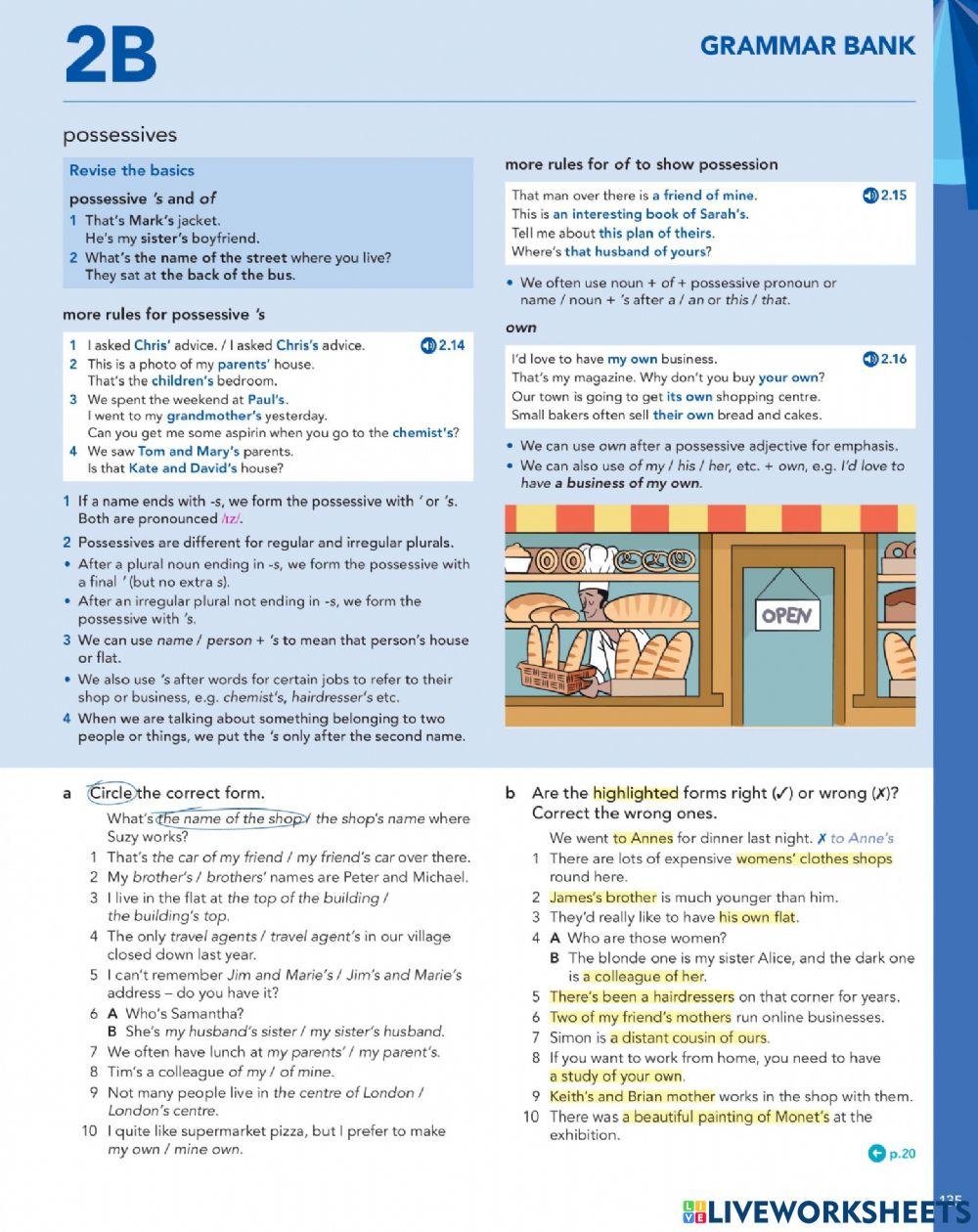 B1.1-EF-Int-+-SB online exercise for | Live Worksheets