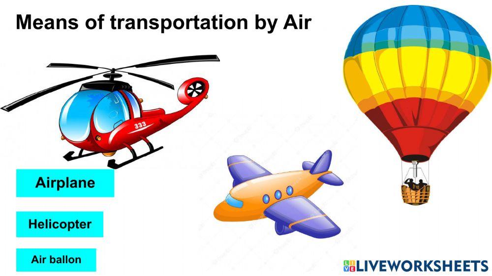 Means of Transportation by Air 1825623 | mary31_ | Live
