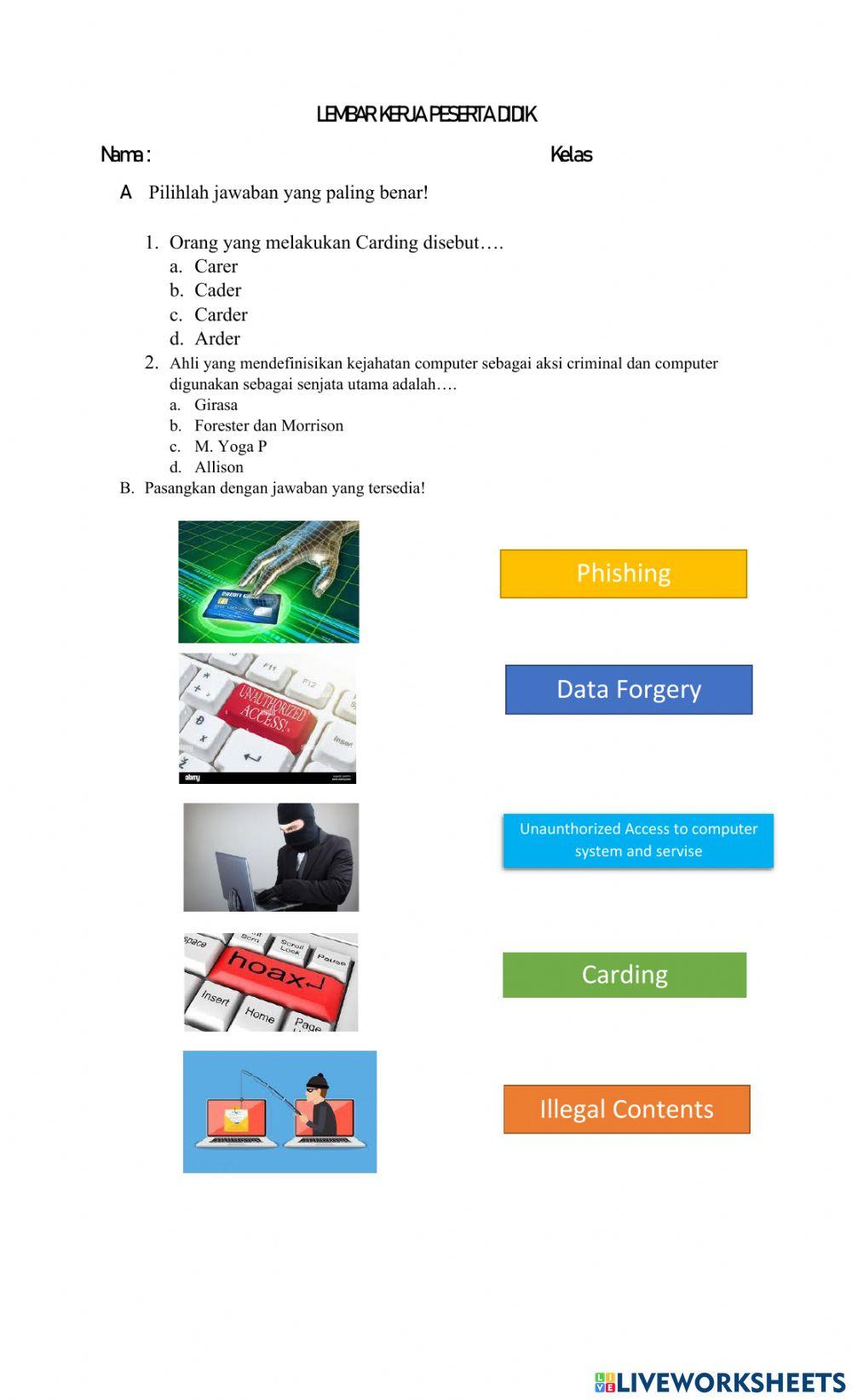 Informatika activity for 3 | Live Worksheets