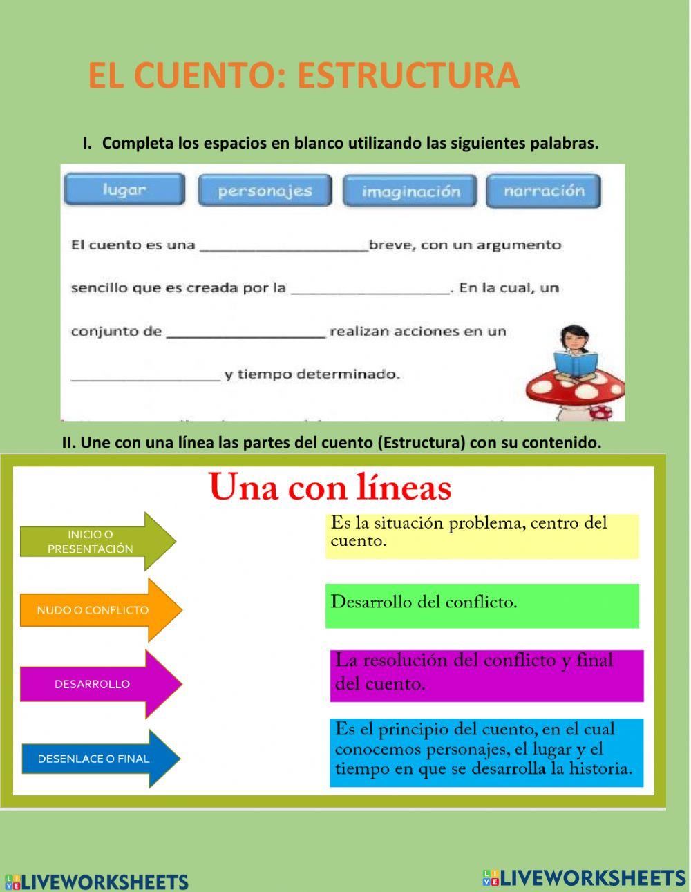 1826384 | Estructura del cuento | irecruzgomez