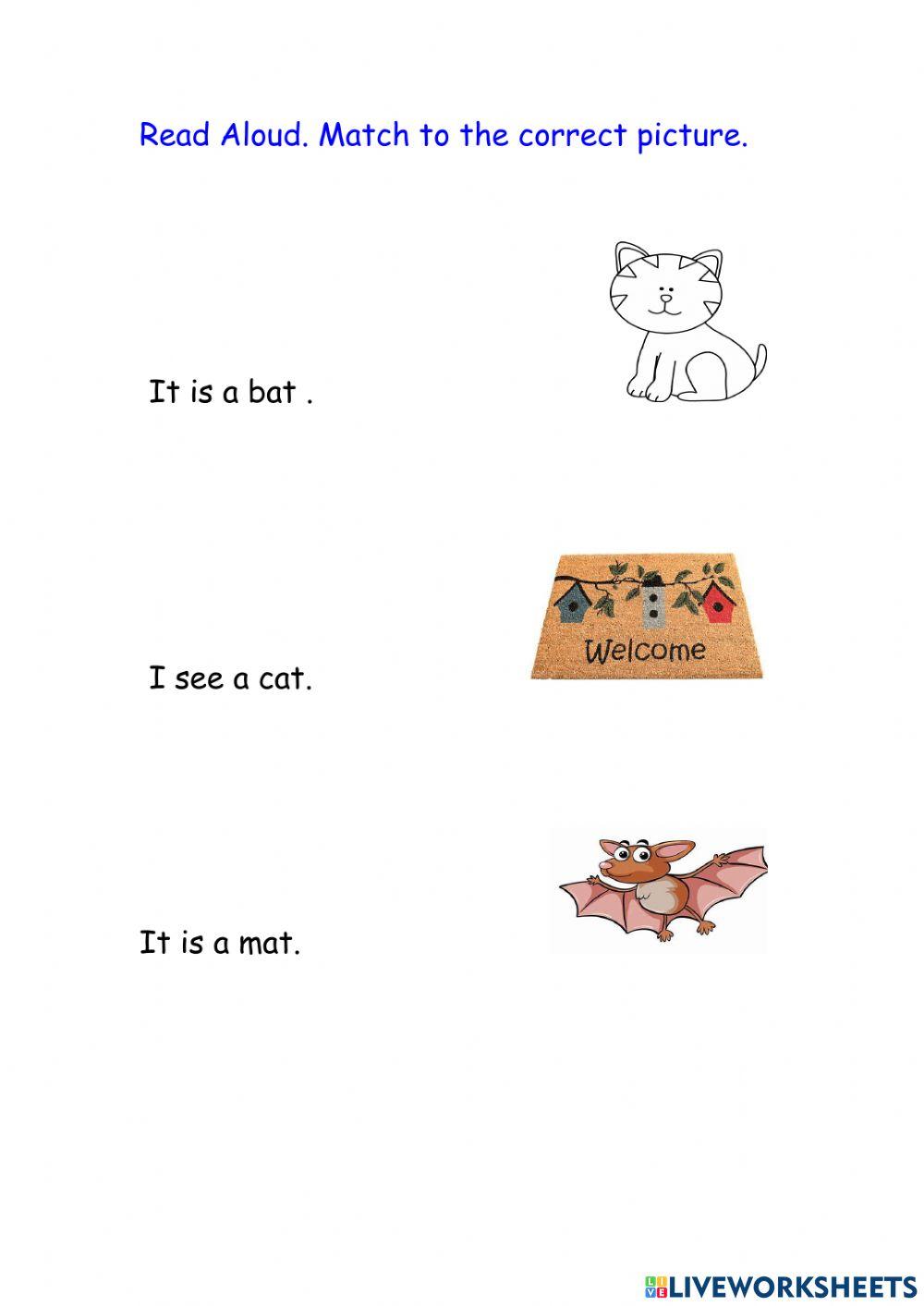 3535741 | At words | Rhea Anderson | LiveWorksheets