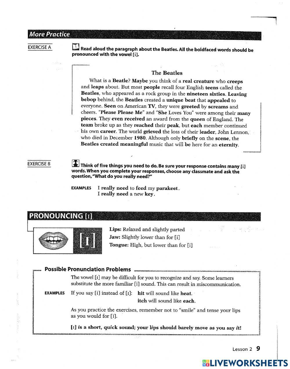 Ax i worksheet | Live Worksheets