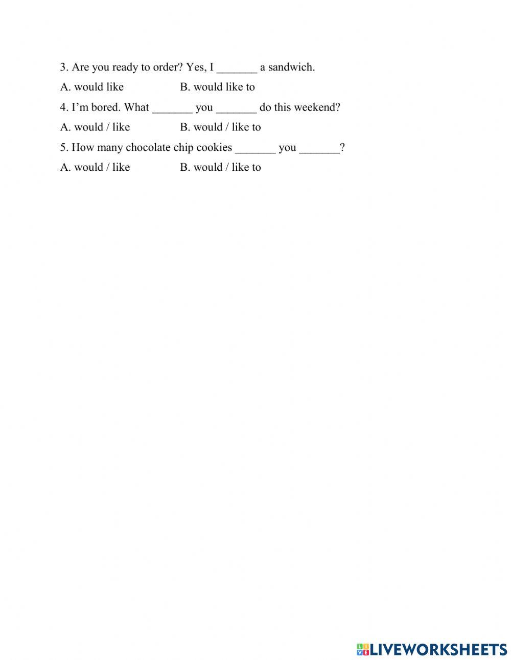 EOW4- UNIT 5- GRAMMAR PRACTICE | ngannguyen88 | Live