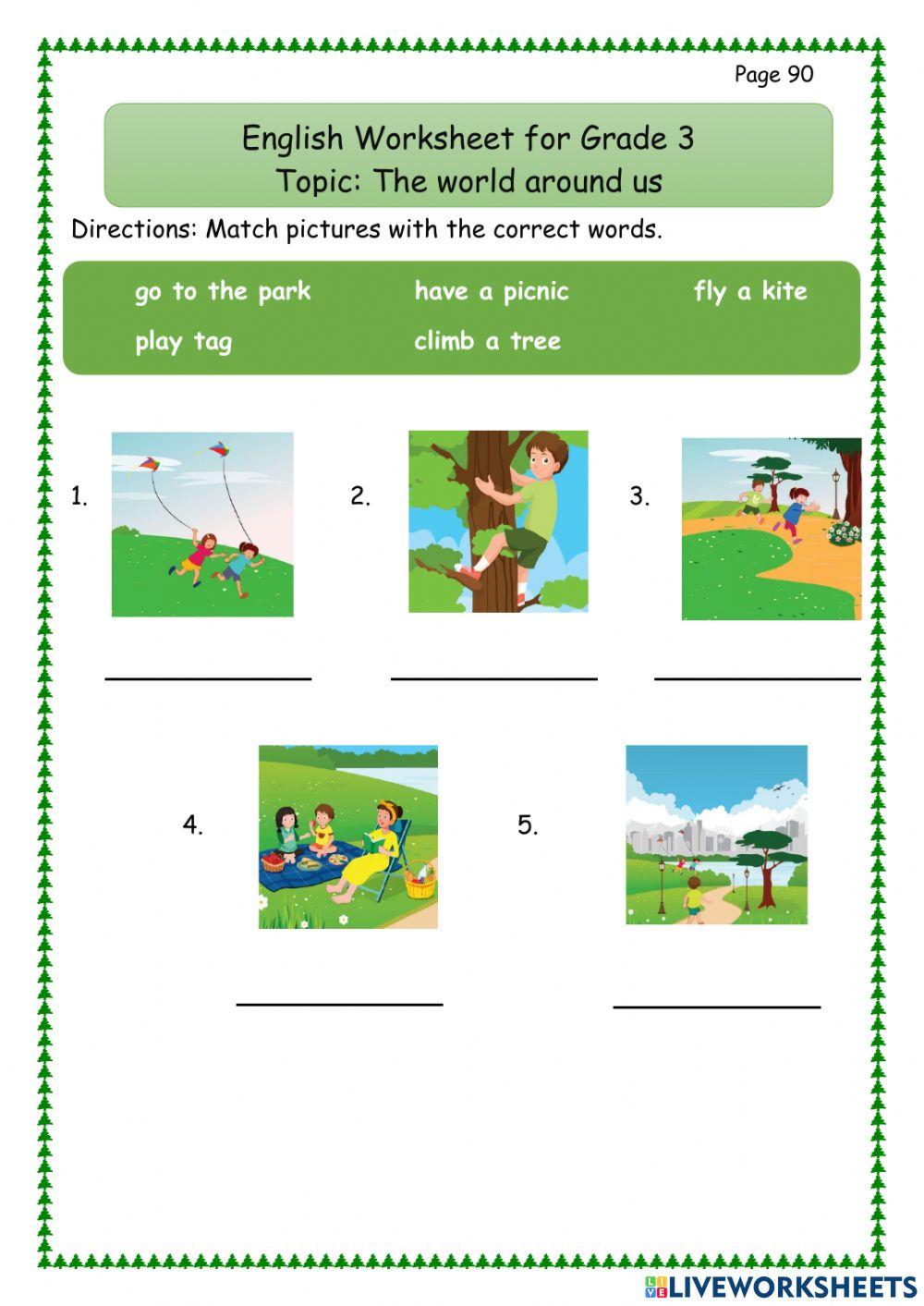 Smart Start 3 Theme 8 Lesson 3 worksheet | Live Worksheets