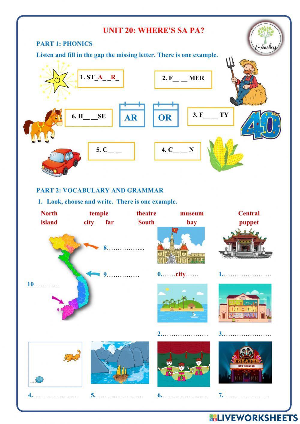 Unit 20 1834654 | eeteachers2022 | Live Worksheets