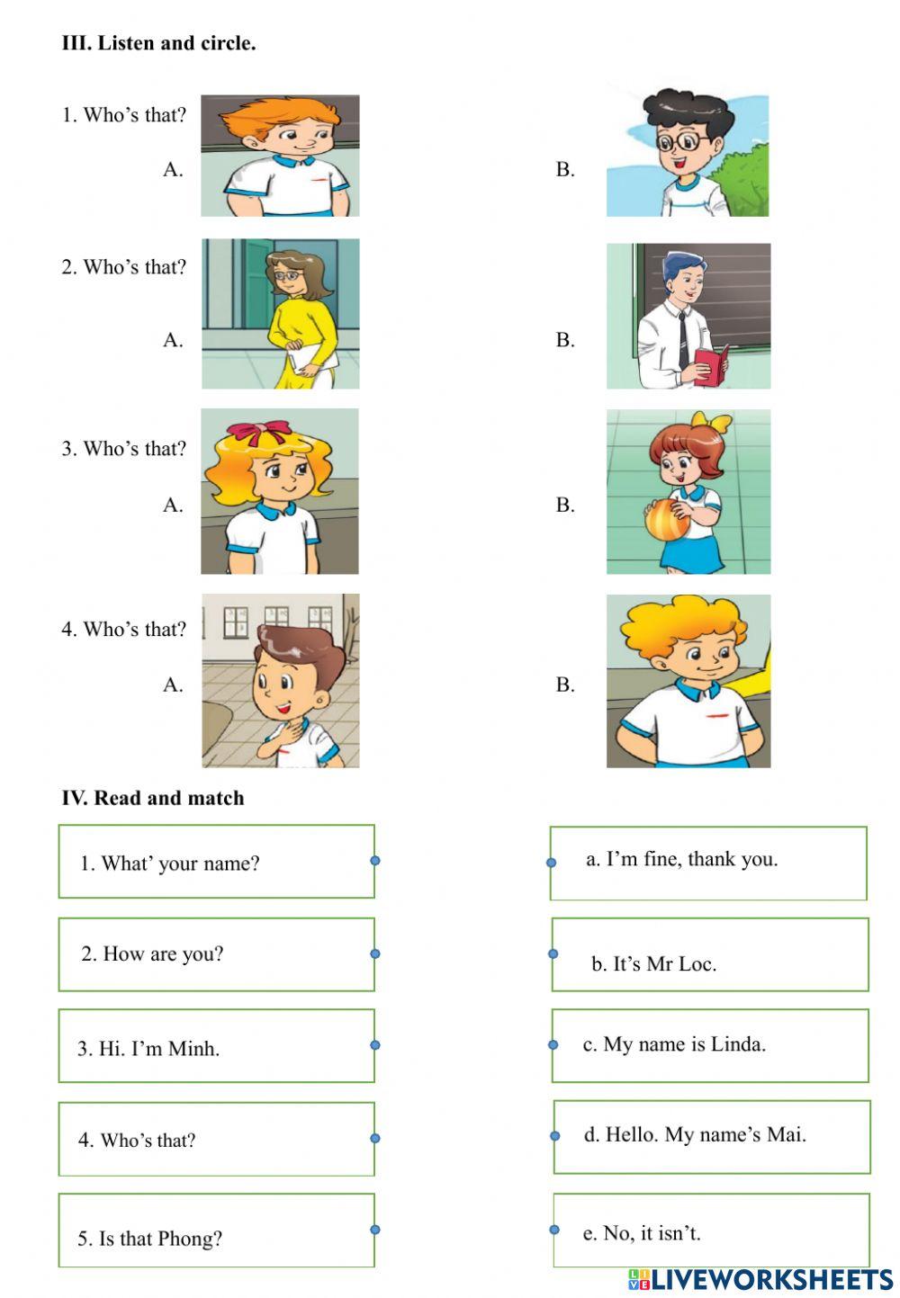 Hi hi hi worksheet | Live Worksheets