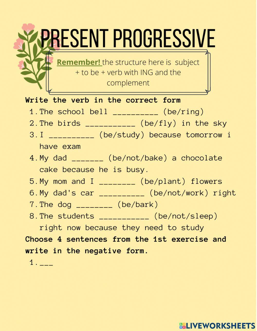 Present interactive activity for KET | Live Worksheets