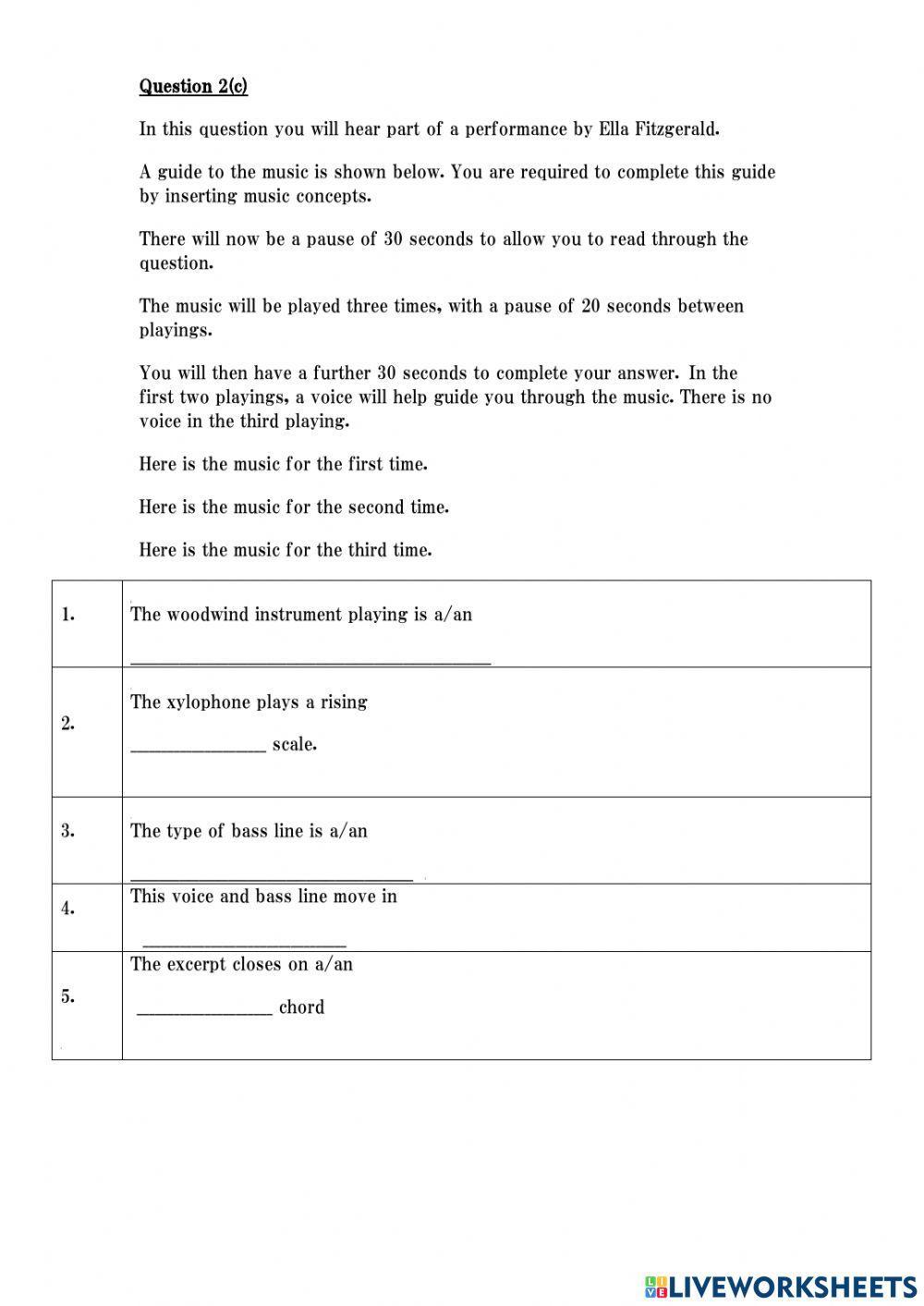 Higher questions 2a-e worksheet | Live Worksheets