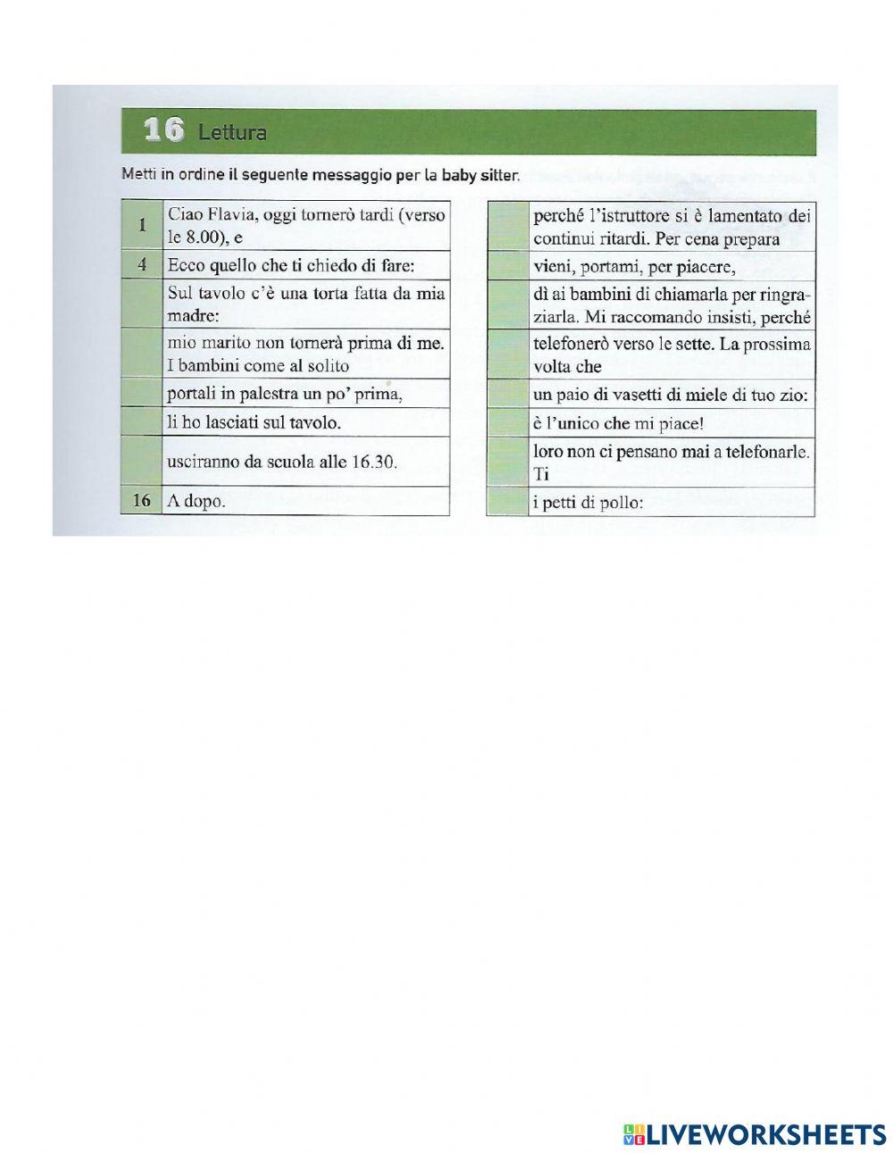 PLIDA 13 online exercise for | Live Worksheets