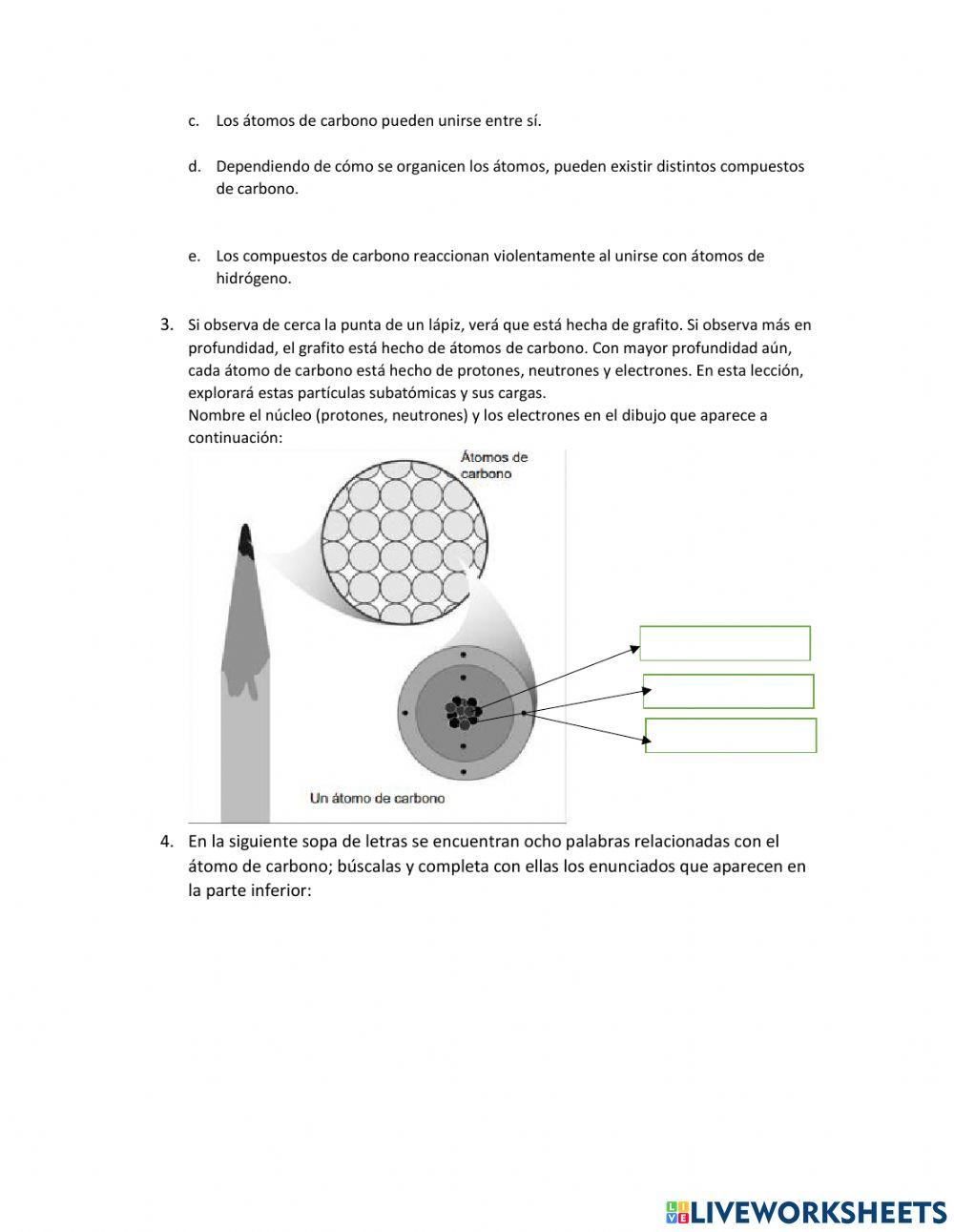 1768578 | Carbono | NINI CASTRO | LiveWorksheets