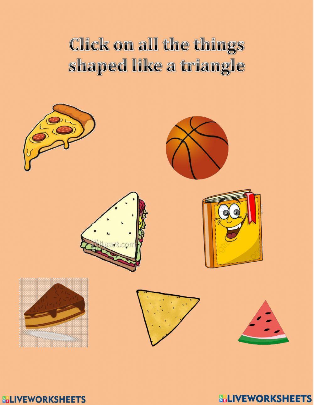 things that have triangular shape