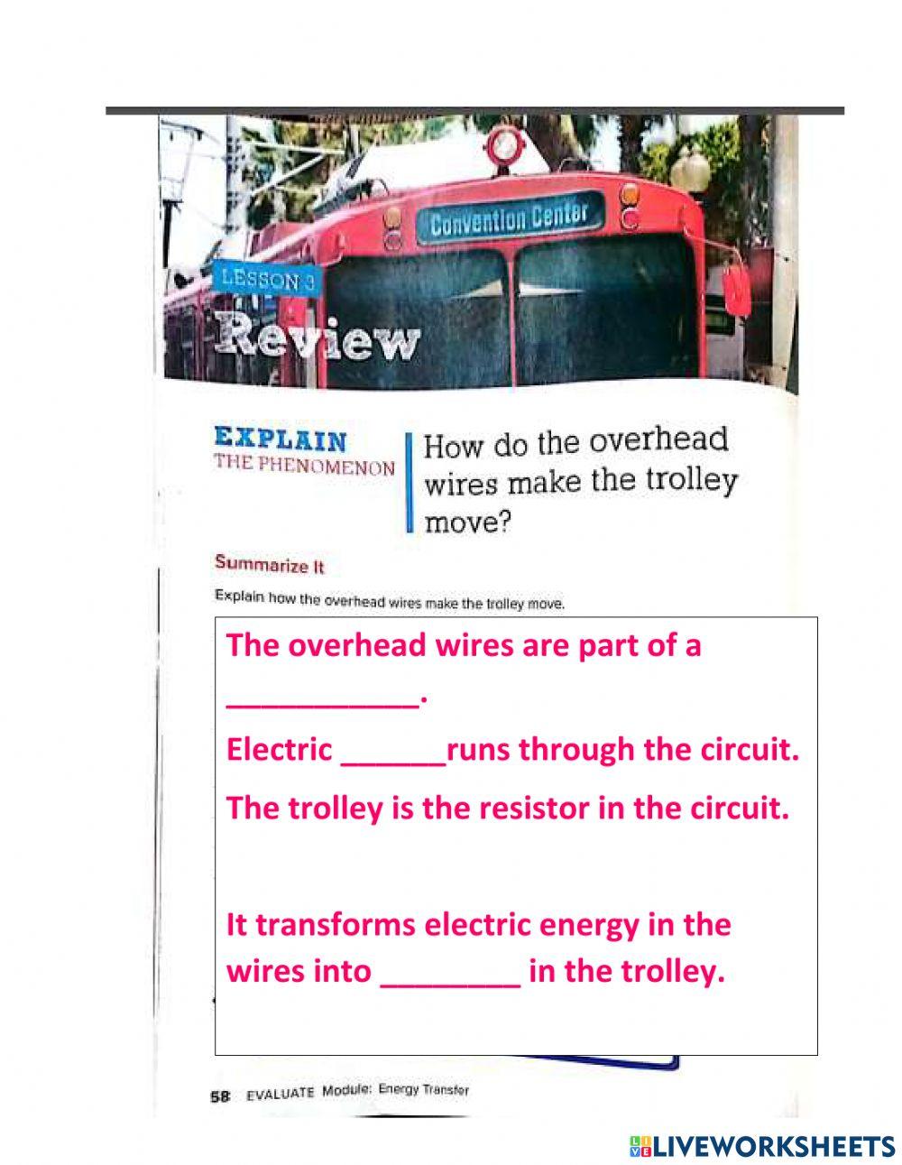 review electricity online exercise for | Live Worksheets