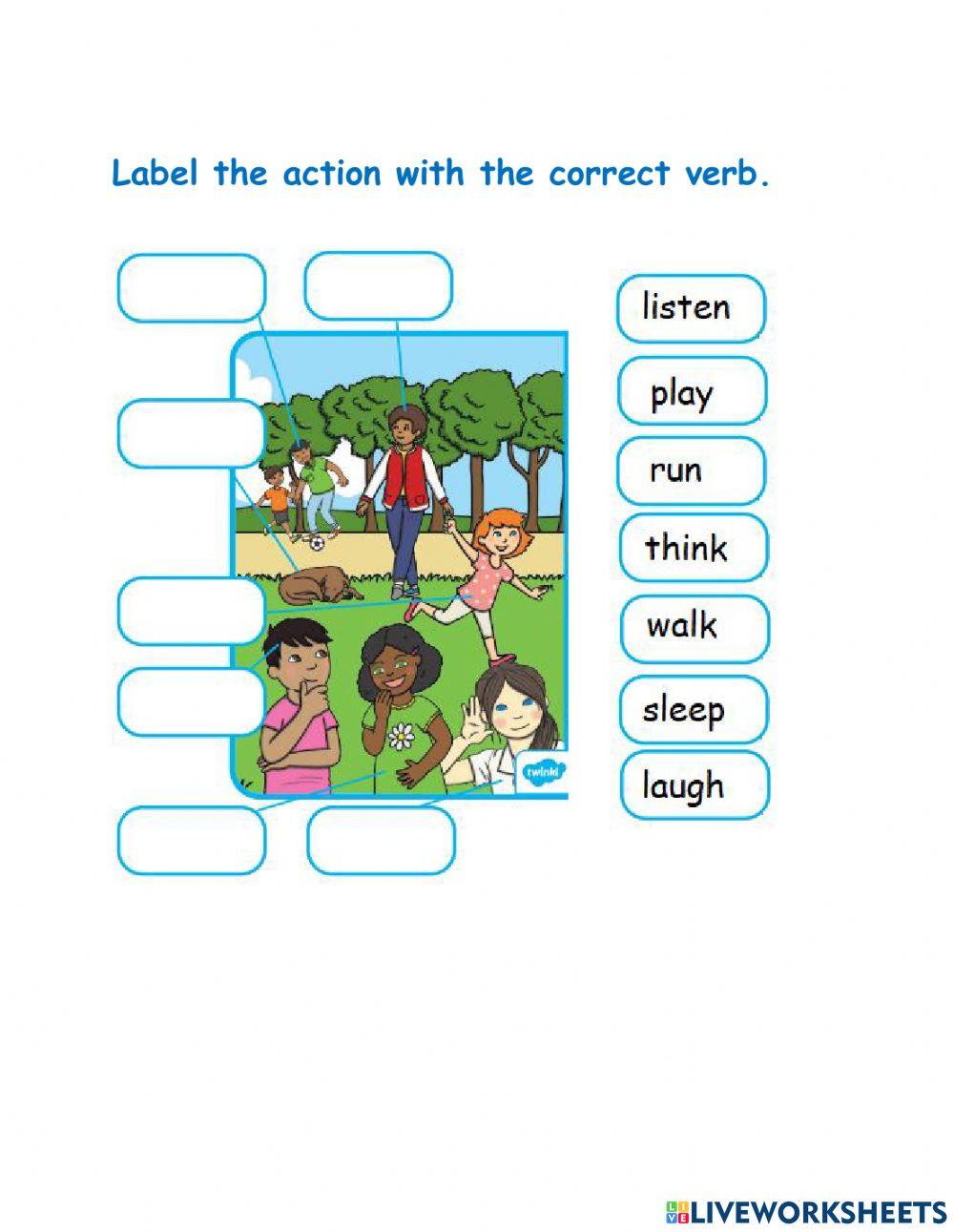 Action Verbs Online Exercise For Grade 2 Live Worksheets action-verbs-online-exercise-for-grade-2-live-worksheets