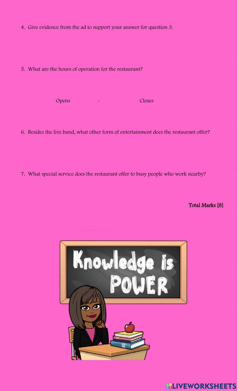 Graphic Sources | Free Interactive Worksheets | 1836326