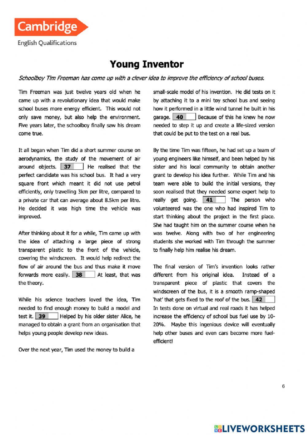 1837021 | B2 first reading part 6 | tanialex1003