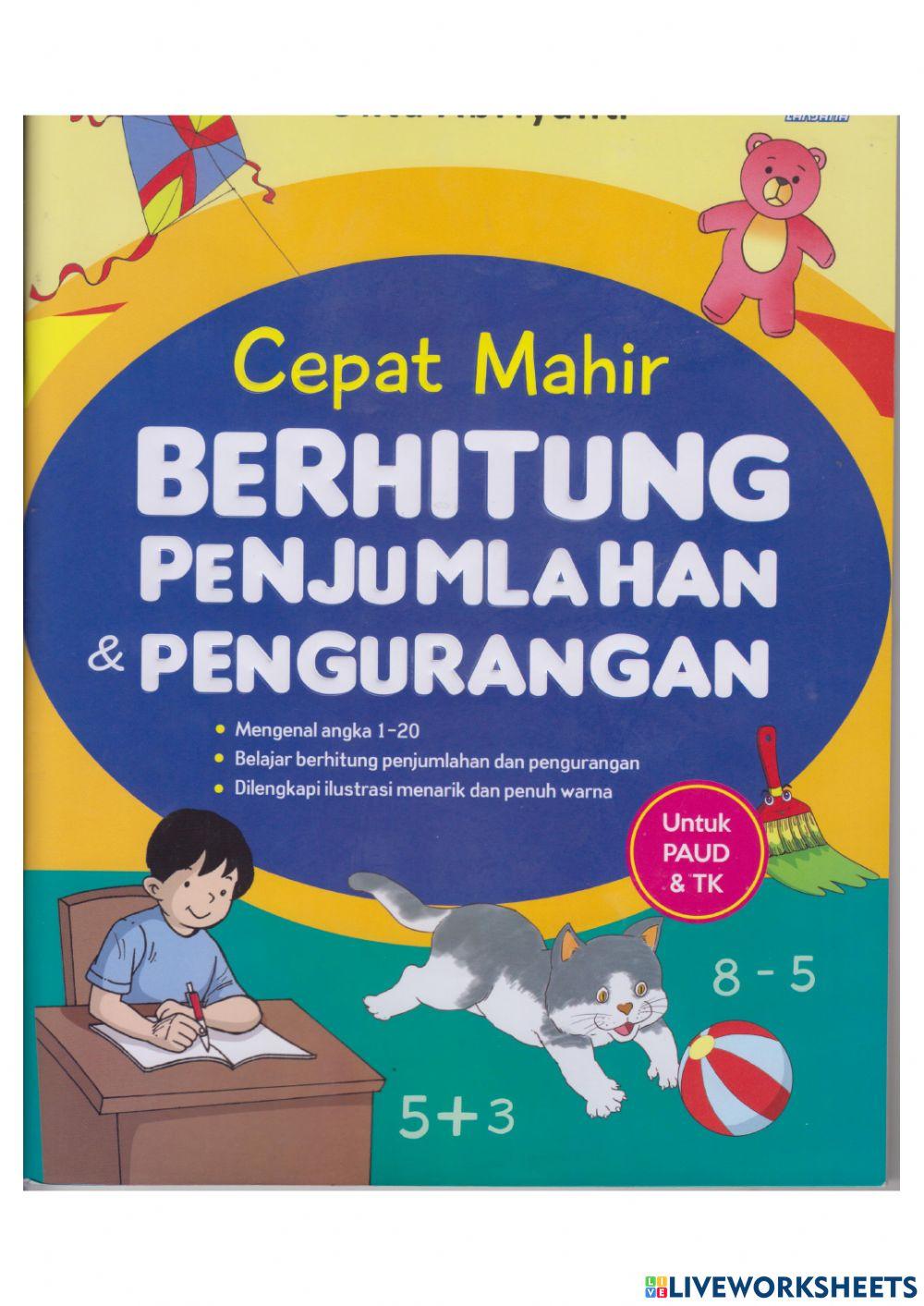 Belajar Berhitung dan Angka worksheet | Live Worksheets