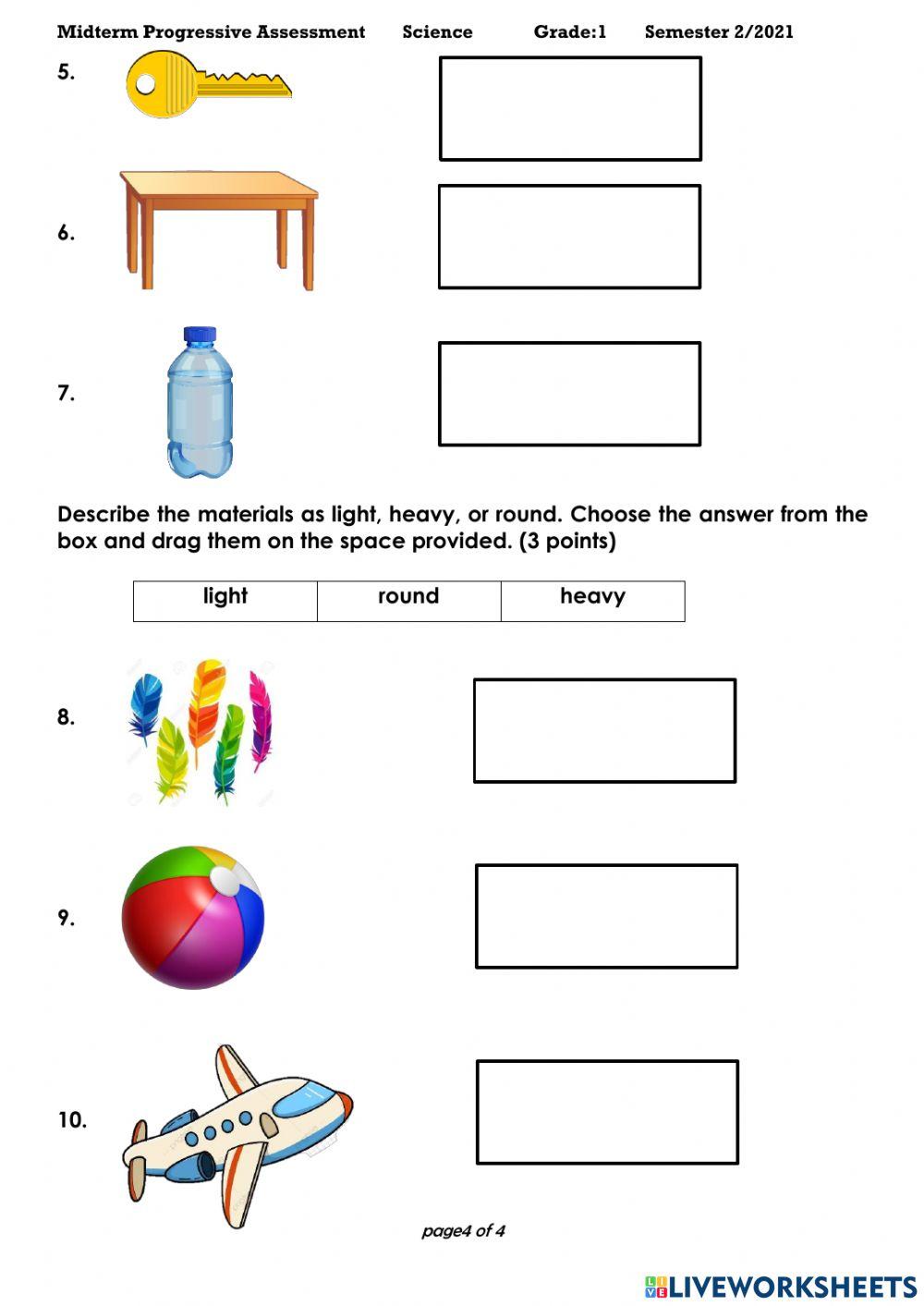SCIENCE MIDTERM 4097706 | MARIE ANTONETTE | Live