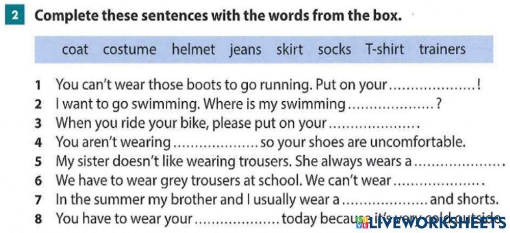 Unit 4 revision compact a2 worksheet | Live Worksheets