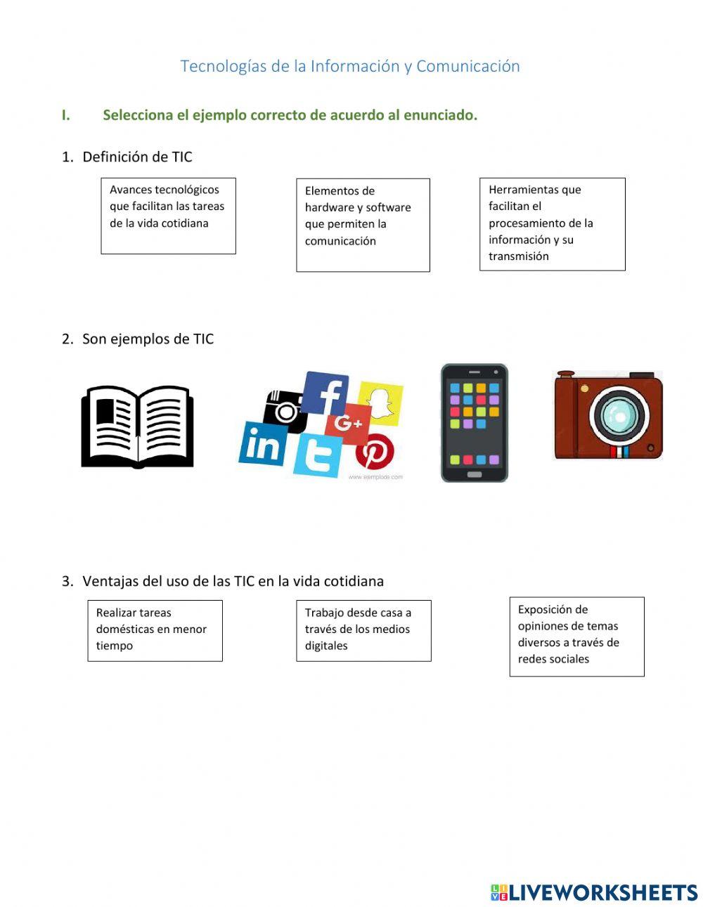 Tic i 1771076 | maychn | Live Worksheets