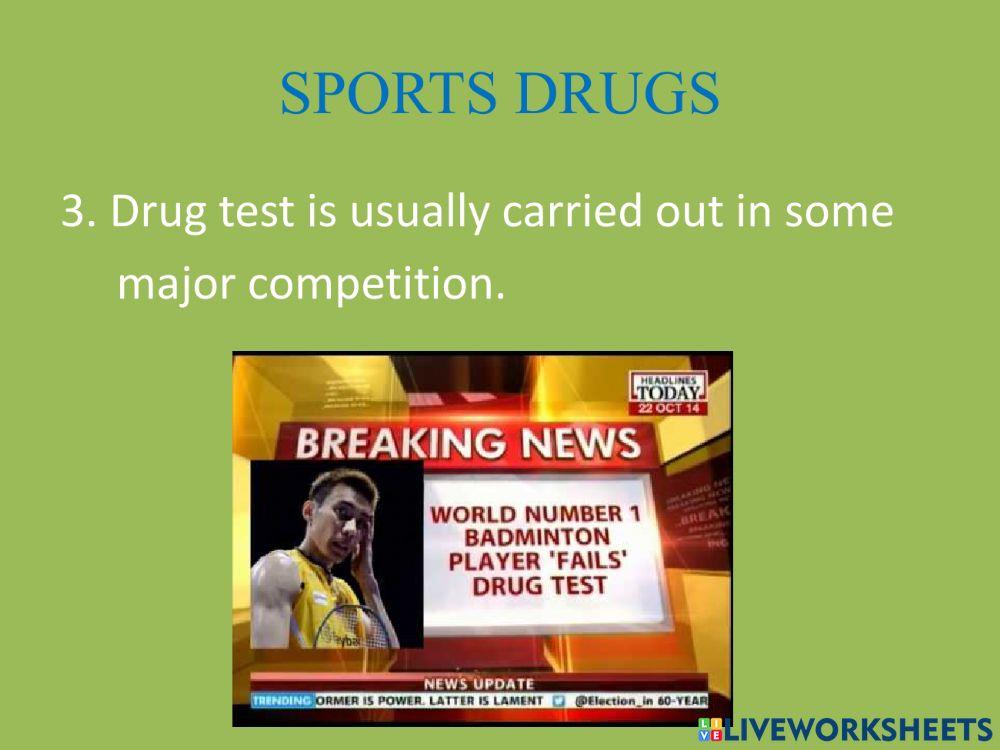 drugs- week 1 lesson 1 online exercise for | Live Worksheets