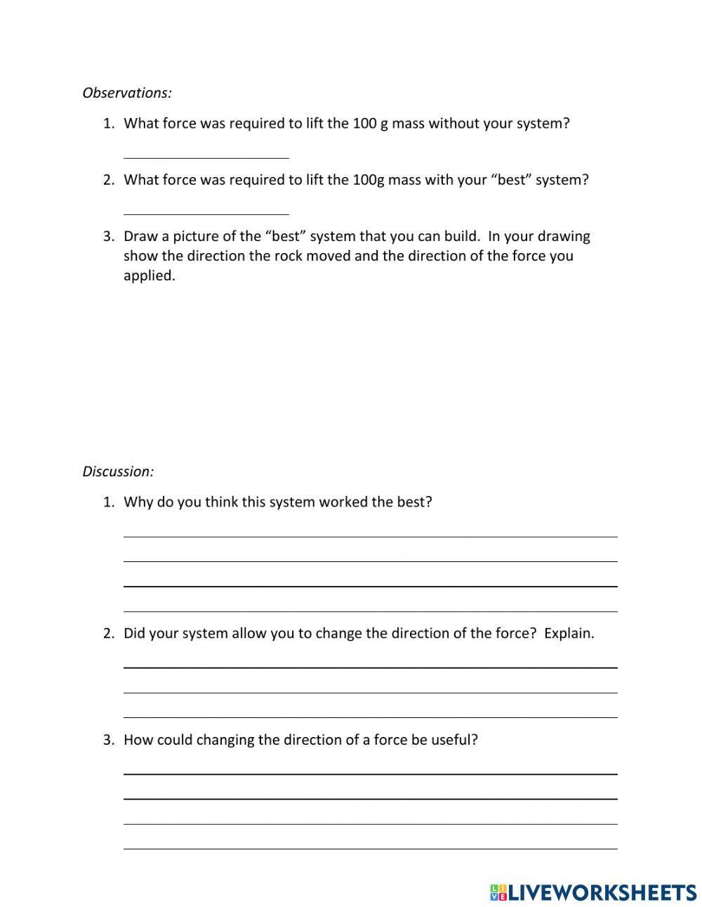 Science: Pulleys 2658662 | barchuk11 | Live Worksheets
