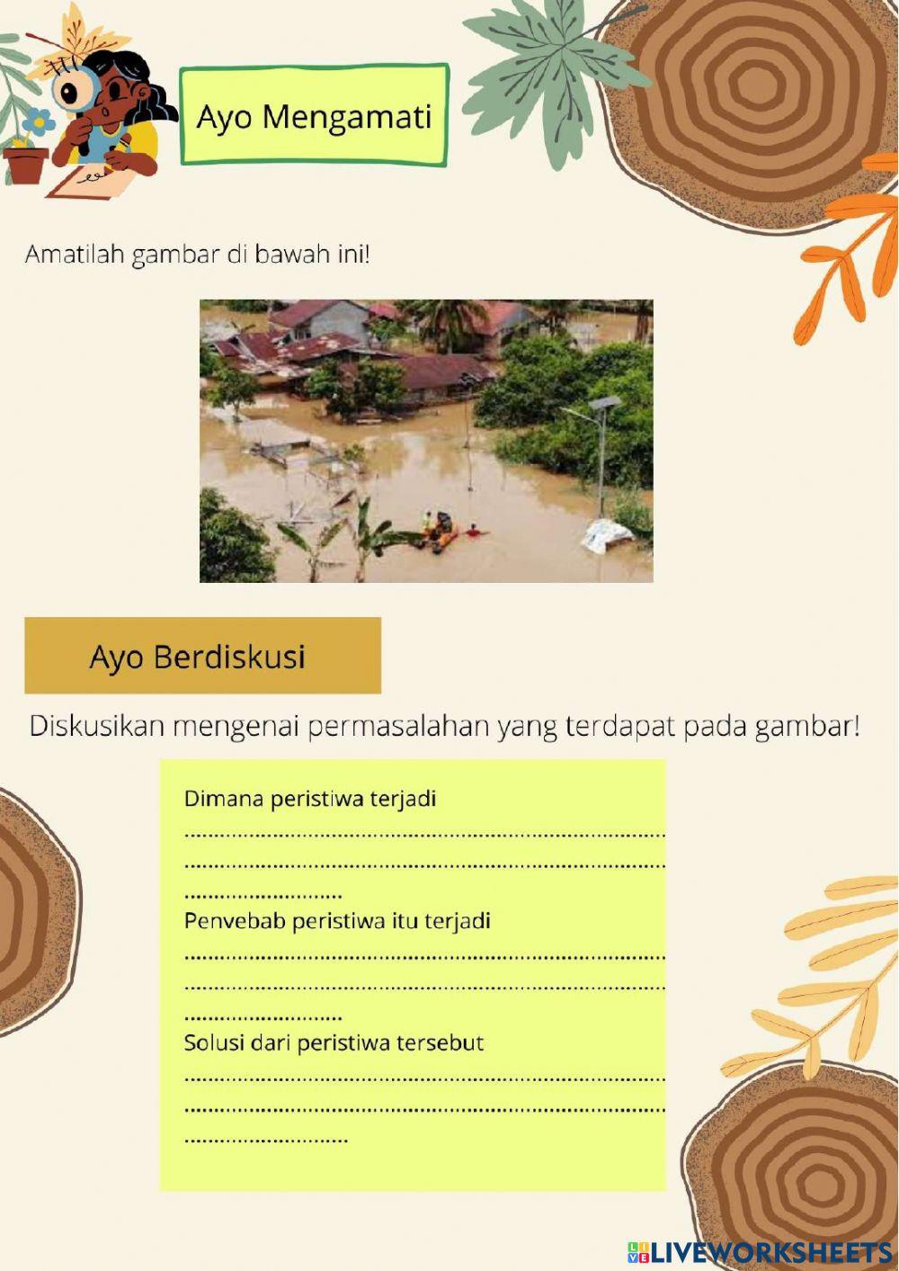 Manfaat Air interactive worksheet | Live Worksheets