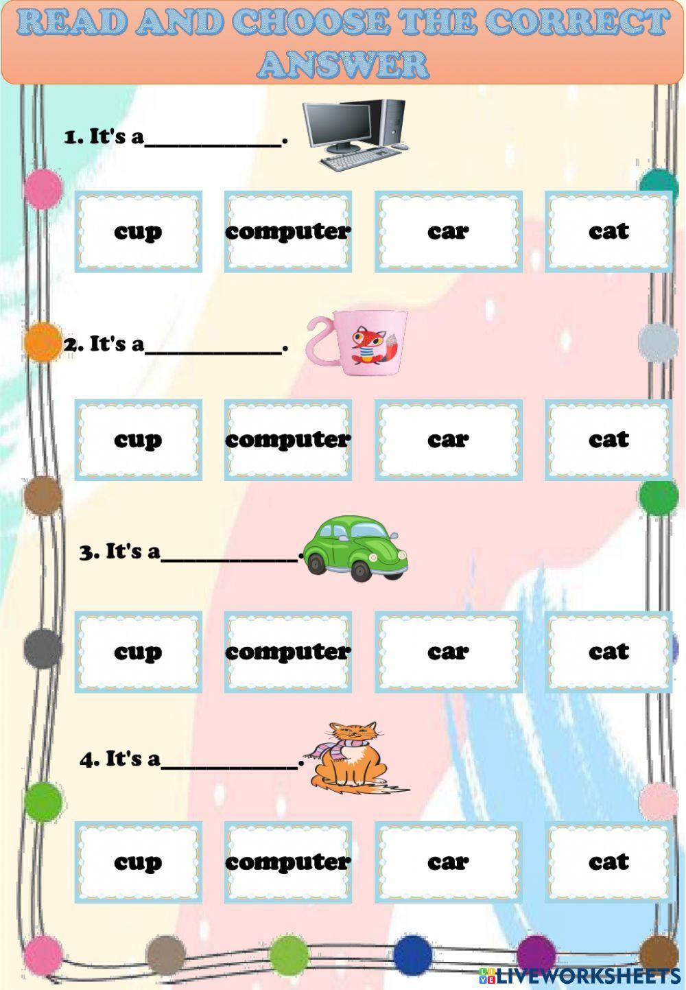 Opw1-letter C worksheet | Live Worksheets