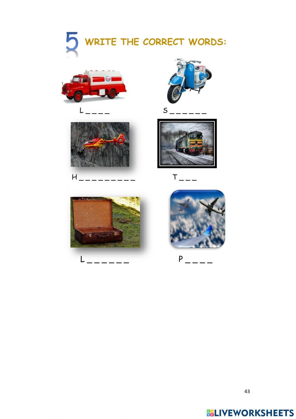 KET VOCABULARY UNIT 6 online exercise for | Live Worksheets