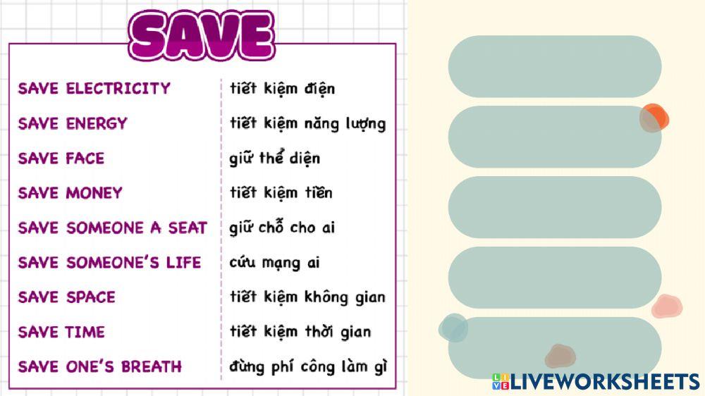 Practice part 1 interactive worksheet | Live Worksheets