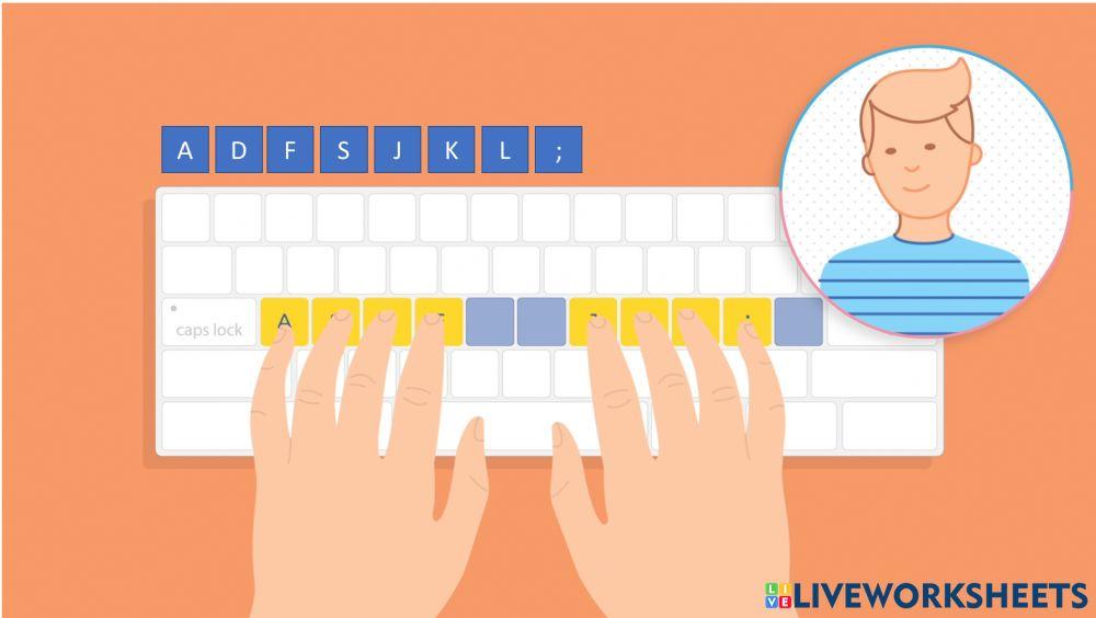 Hàng phím cơ sở worksheet | Live Worksheets