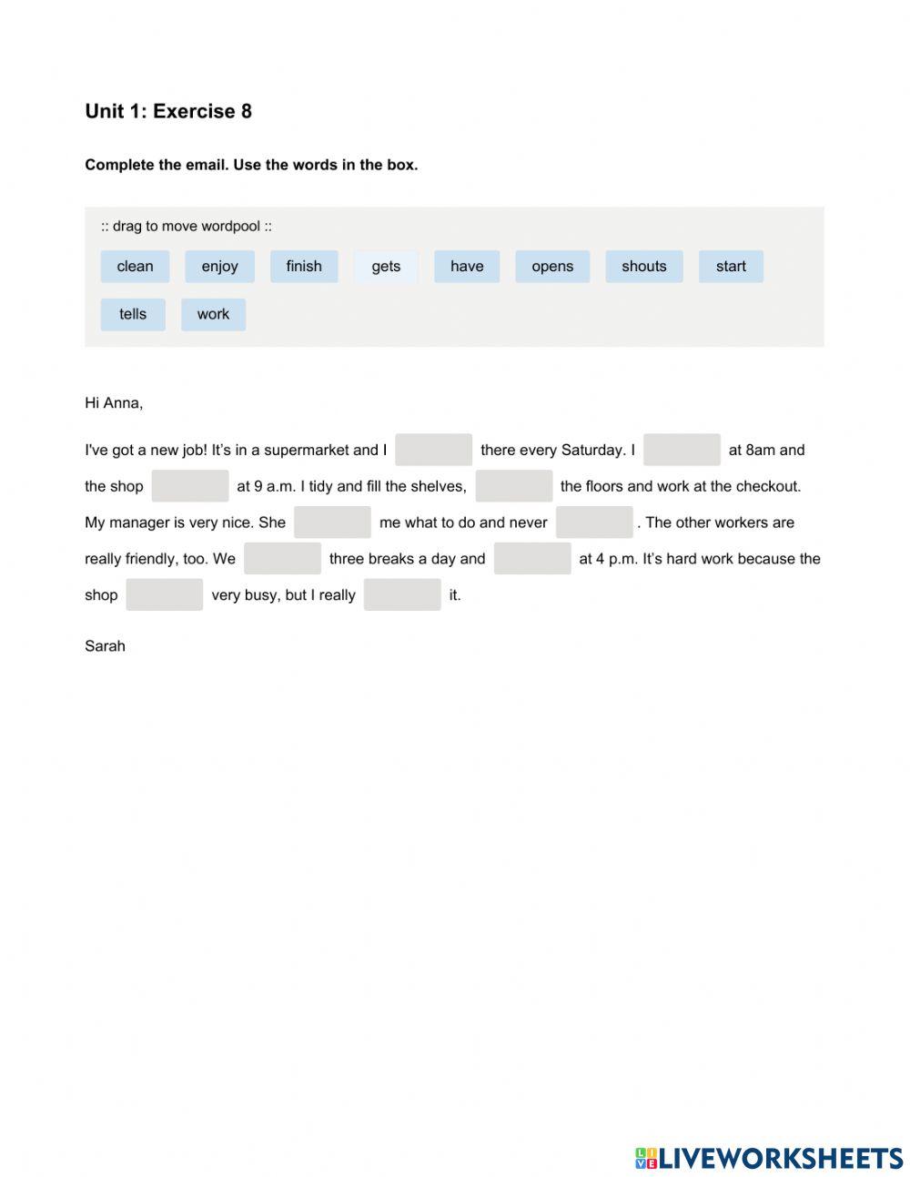 Mindset Foundation - Grammar & Vocabulary Skills Modules