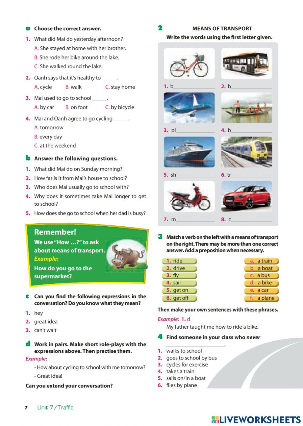 E7-U7-GS 4308929 | Ho Thi Ngoc Uyen | Live Worksheets