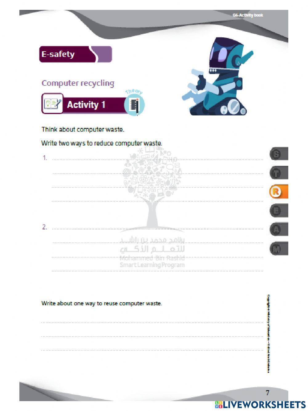 Grade 6 activity 1 1773048 | alyaa hefeiti | Live